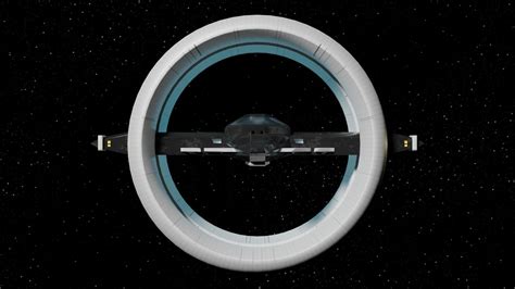 3d Model Futuristic Hyperdrive Spaceship Vr Ar Low Poly Cgtrader