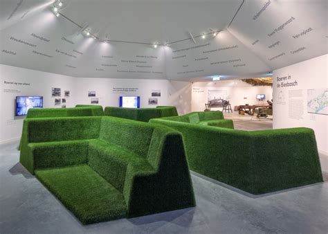 Studio Marco Vermeulen Adds Grass Blanket On Island Museum