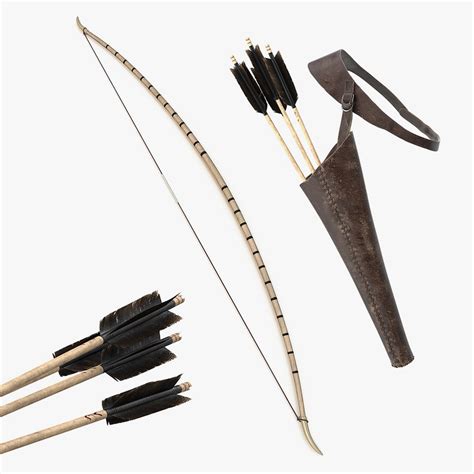 Viking Bow And Arrow