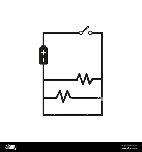 Electrical Wiring Diagram Stock Vector Images Alamy