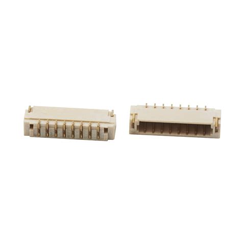 Right Angle Smt Type 8pin 08mm Pcb Wafer Wire To Board Connector