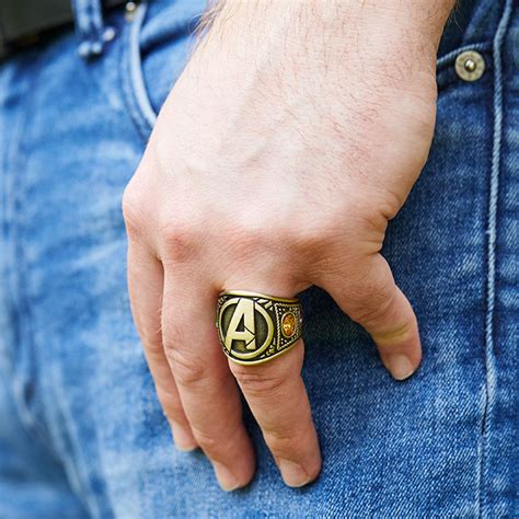 Marvel Avengers End Game Class Ring Geekalerts
