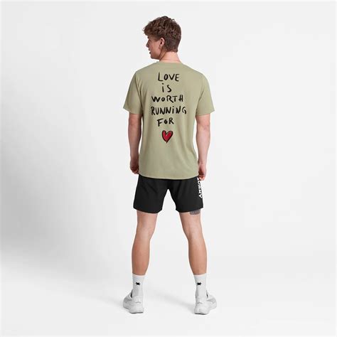 Saysky Mens Clean Motion T Shirt Beige