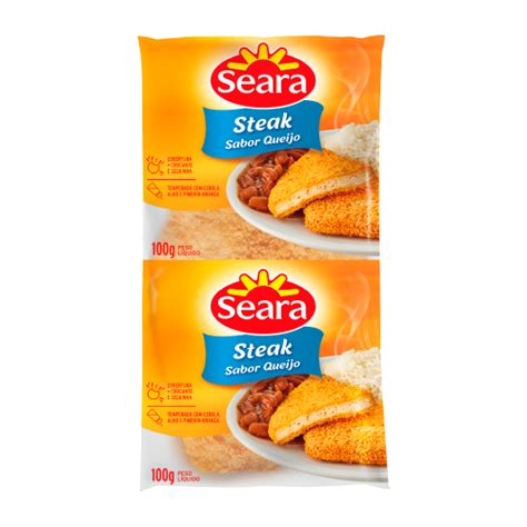 Seara Steak De Frango Sabor Queijo A Partir De R 165