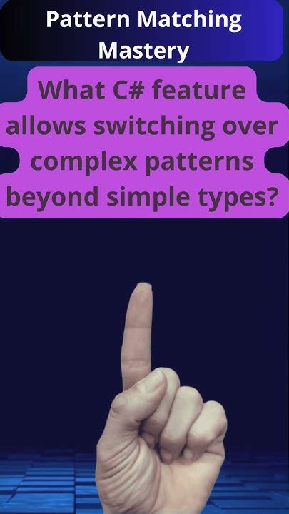 advanced pattern matching in c youtube