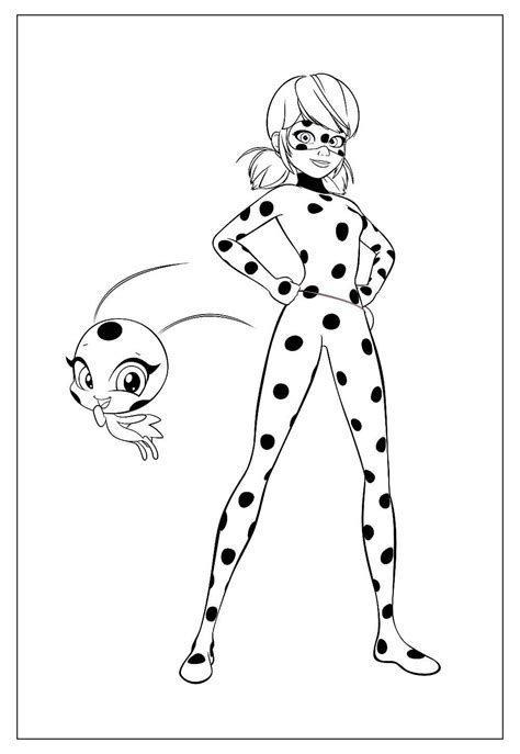 Desenhos Da Ladybug Para Colorir E Pintar Tudo Para Colorir