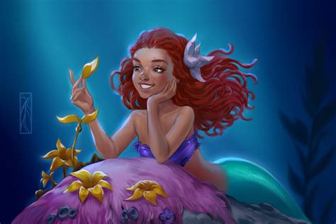 Little Mermaid Anime Style