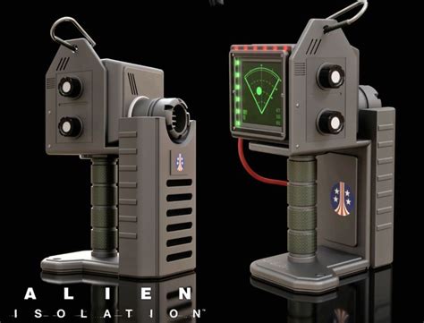 Artstation Motion Tracker Alien Isolation Joaquin Bozicovich Alien