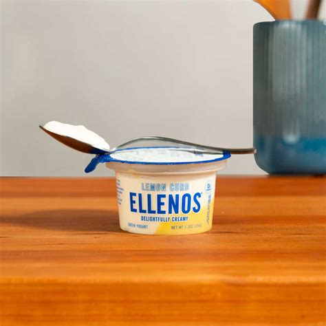 Ellenos Lemon Curd Yogurt 5 3 Oz Smith Brothers Farms