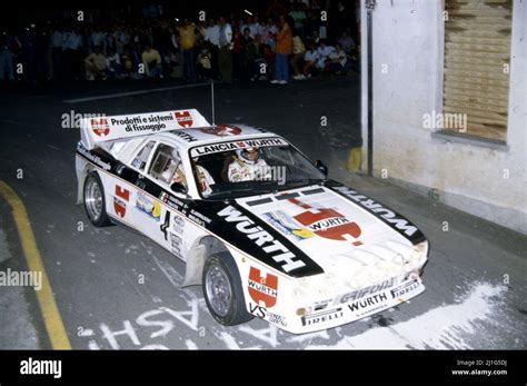 Fabrizio Tabaton Ita Luciano Tedeschini Ita Lancia Rally 037 Grb Grifone Wurth Maglioli