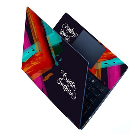 Full Panel Laptop Skin Create To Inspire Art Skinslegend