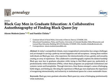 Akeem Modeste James On Linkedin New Publication Alert The First Article Has Been Published In