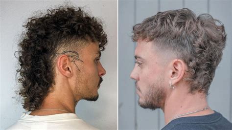 Mohawk Mullet Fade Long