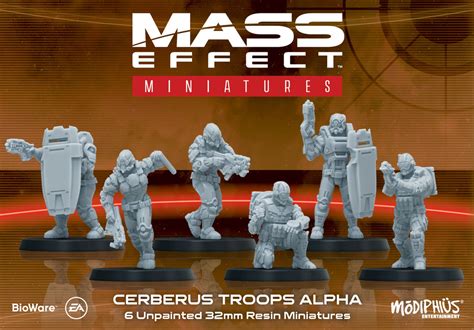 Mass Effect Miniatures Cerberus Troops Alpha
