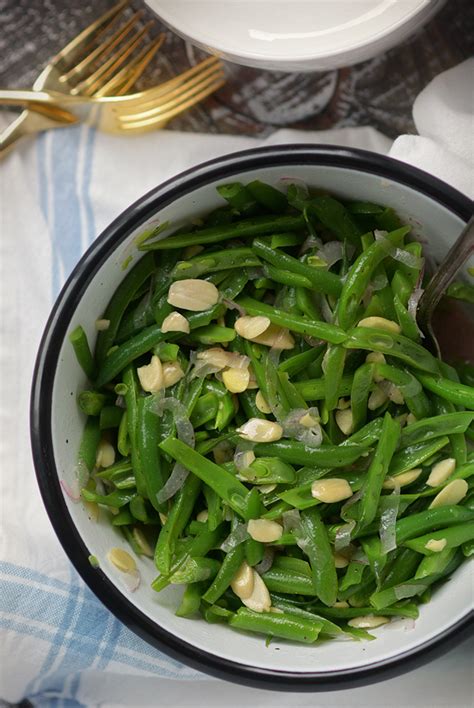 Green Beans Almondine Salad Simple Seasonal