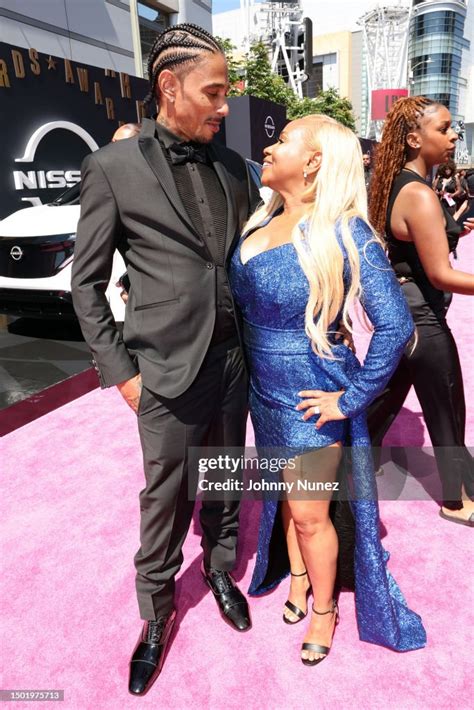 Layzie Bone And Tiny Hailey Attend The Bet Awards 2023 At Microsoft