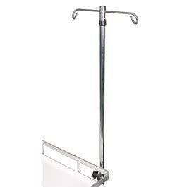 Iv Pole And Bracket For Medical Carts W Mc Iv