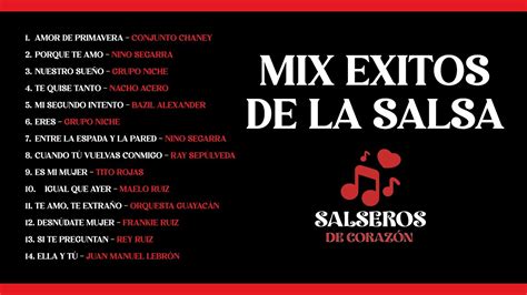 Mix Éxitos De La Salsa Salseros De Corazón Salsa Salsaromantica