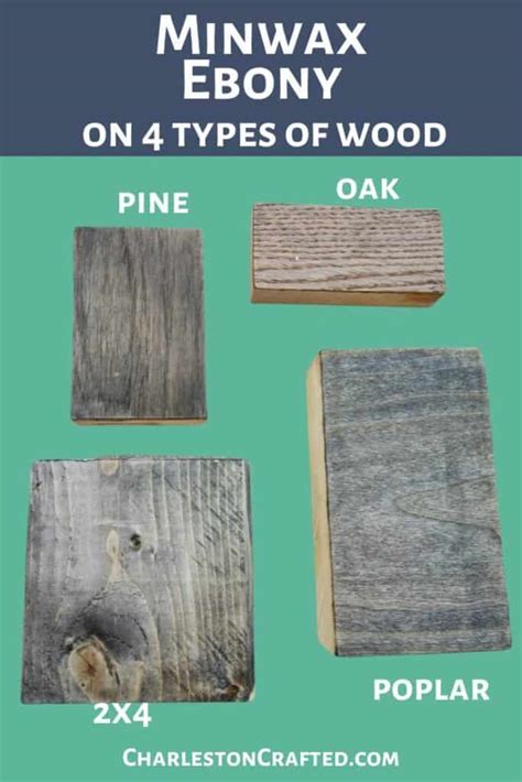 Minwax Ebony Wood Stain Color Review