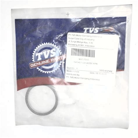 Tvs Gasket Exhaust Pipe For Dazz Neo And Rockz Genuine Tvs Part