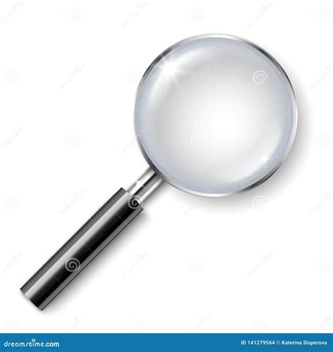 Realistic Magnifying Glass Stock Illustrations 4499 Realistic