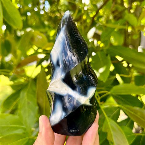 Orca Agate Flame