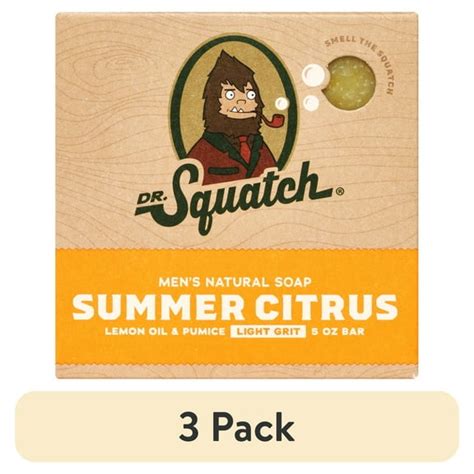 Dr Squatch Spongebob Squarepants Limited Edition Natural Bar Soap For