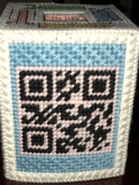 Birthday Qr Code Tissue Box Etsy