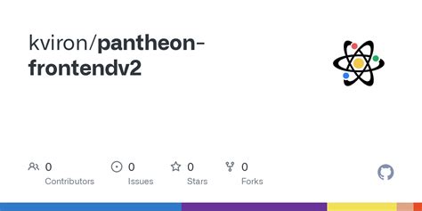 Github Kvironpantheon Frontendv2