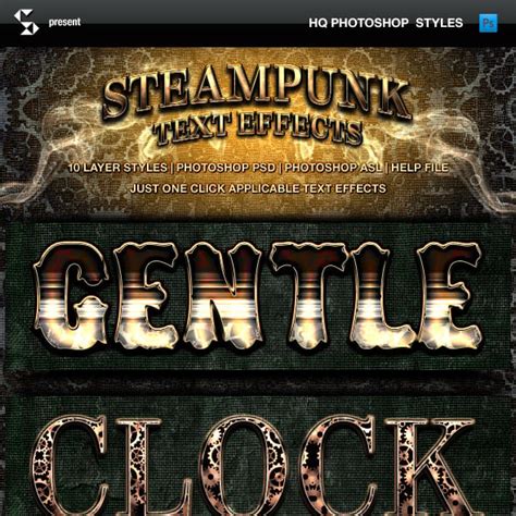 Steampunk Graphics Designs And Templates Graphicriver
