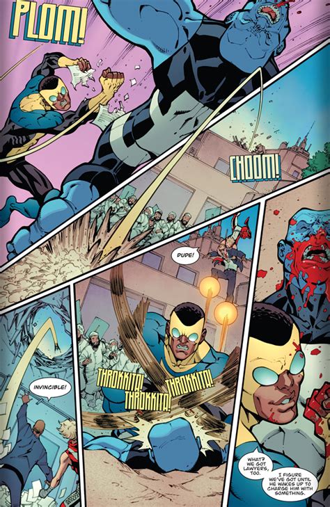 Bulletproof Invincible Vs Superman Post Convergence Battles Comic Vine