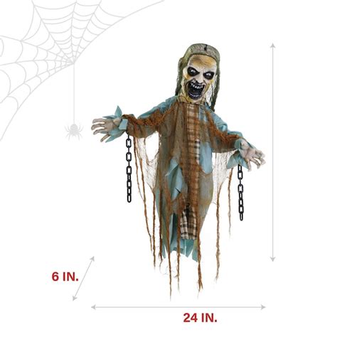 Shop Haunted Hill Farm Halloween Skeleton And Mummy Animatronic