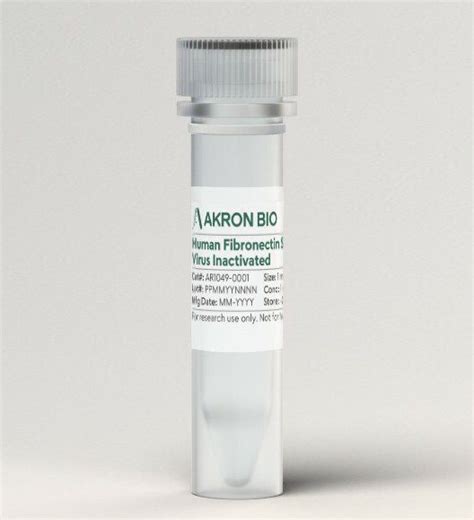 Human Fibronectin Virus Inactivated Research Grade Atlantis