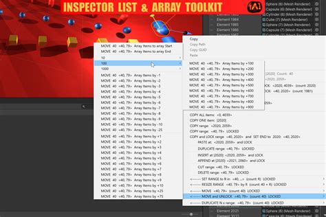 Inspector List And Array Toolkit Released 4ai™ 3d Vr And Ai Apps