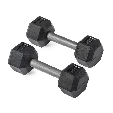 10 Lb Straight Stainless Steel Hex Dumbbells Power Your Training With