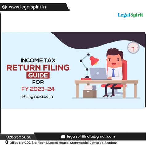 Step By Step Guide To Filing Your Income Tax Return For Fy 2023 24