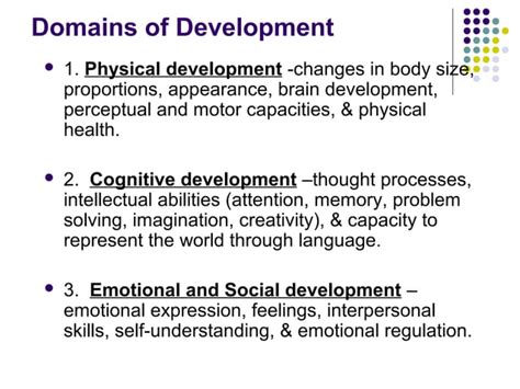 General Overview Of Theories Of Developmental Psych Ppt