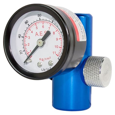 Aes Industries Air Flow Regulator With 160psi Gauge Aes Industries