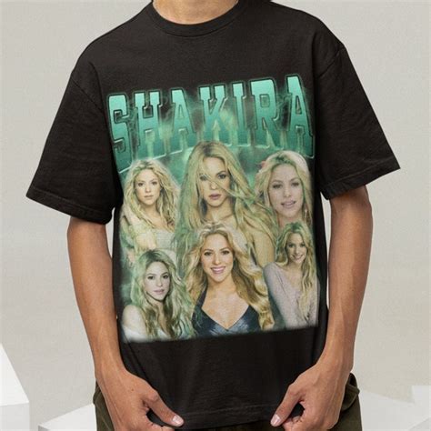 Shakira Shirt Etsy