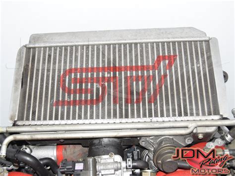 Version 7 Dohc 2 0l Ej207 2002 2007 Jdm Subaru Wrx Sti Gdb Engine With Aftermarket Headers