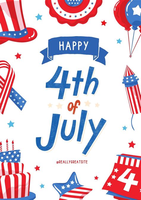 Happy 4th Of July Posters
