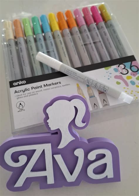 Ava Barbie Name By Takunrevolution Makerworld Download Free 3d Models