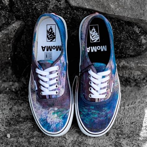 Jual Vans Authentic X Moma Claude Monet Original Shopee Indonesia