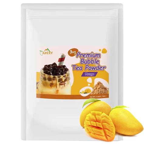 Buy Apexy Premium Bubble Tea Powder Mix 22 Lb Mango Bubble Tea