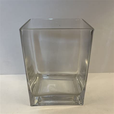 Tall Rectangle Glass Vase Ivy Bronx Tall Thin Vase For Flower 20cm