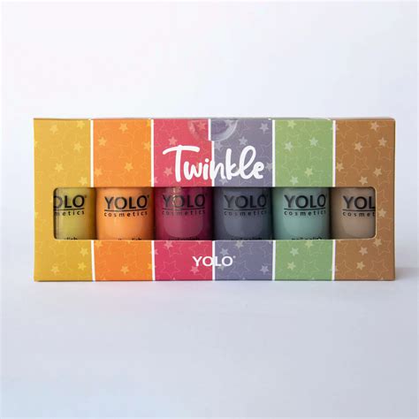 Yolo Nail Polish Set 6pcs Twinkle Tay Pharmacies