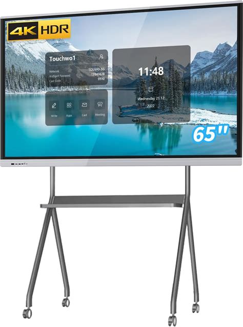 Touchwo Monitor Táctil De 65 Pulgadas Smart Board Pizarra Interactiva