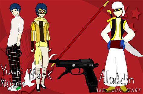 Yuuki Mishima As A Phantom Thief By Dbranger09 On Deviantart