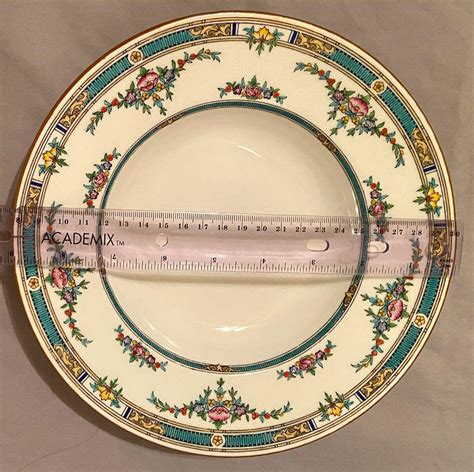 Princess Pink Flower Large Rim Soup Bowl By Minton Replacements Ltd