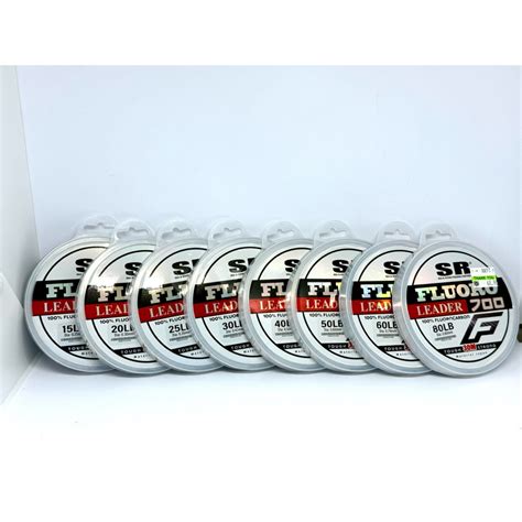 Sr 100 Fluorocarbon Leader Tough 30m Strong Shopee Malaysia